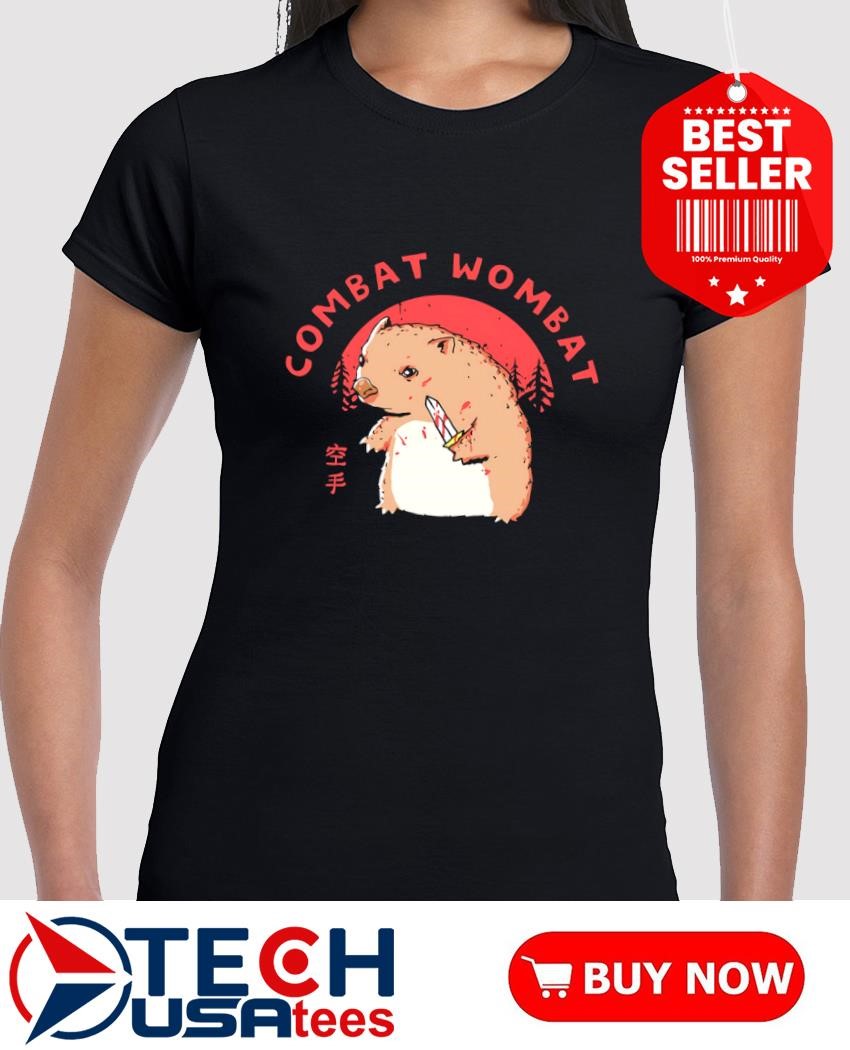 Combat wombat knife art shirt, hoodie, sweater, long sleeve and tank top