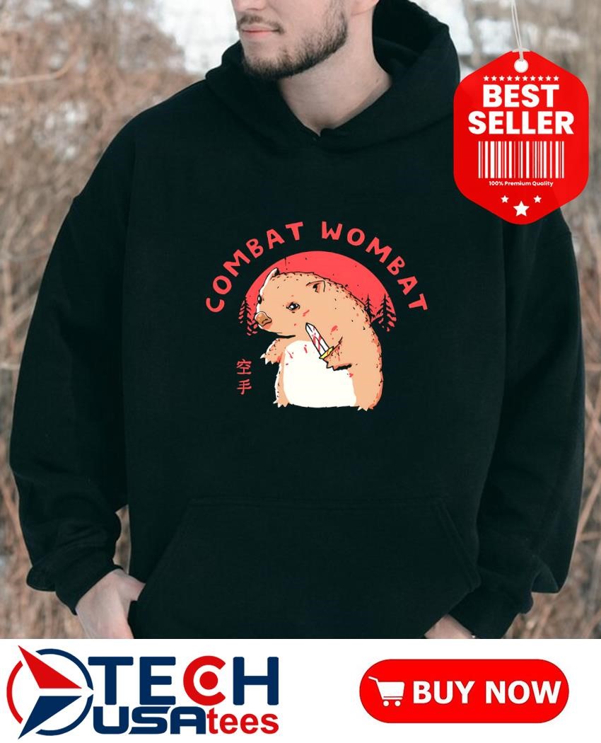 Combat wombat knife art shirt, hoodie, sweater, long sleeve and tank top