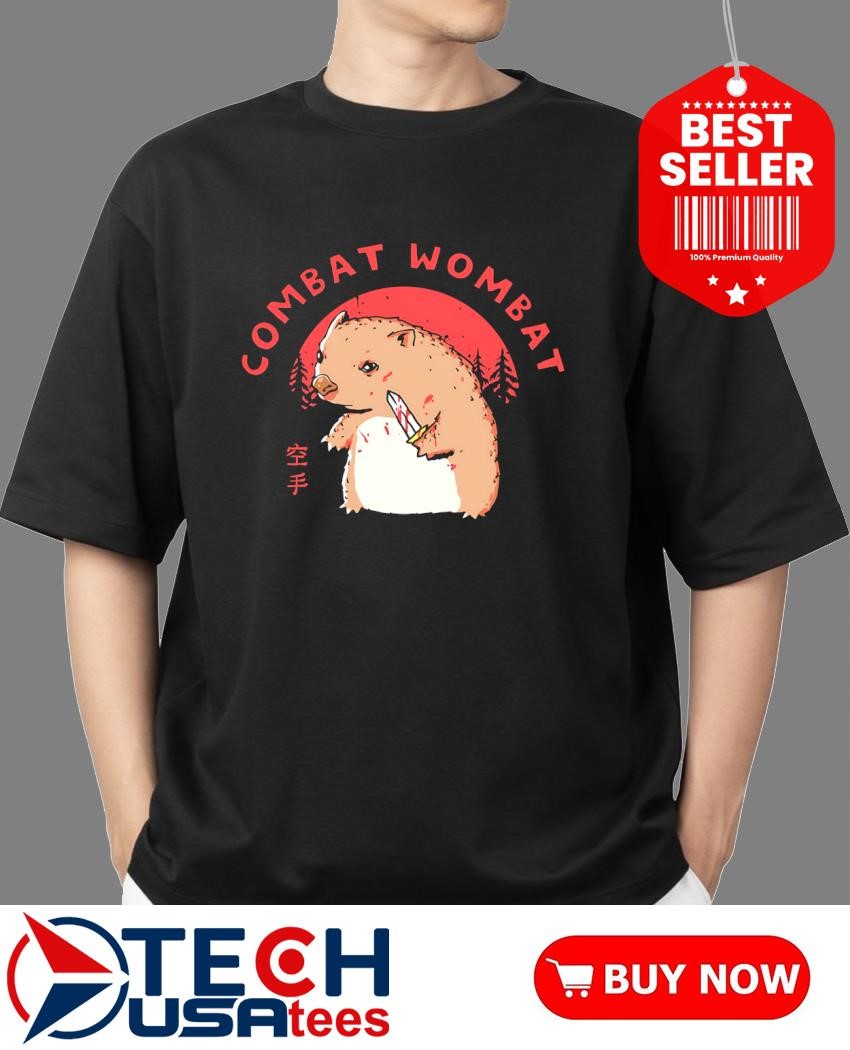 Combat wombat knife art shirt, hoodie, sweater, long sleeve and tank top