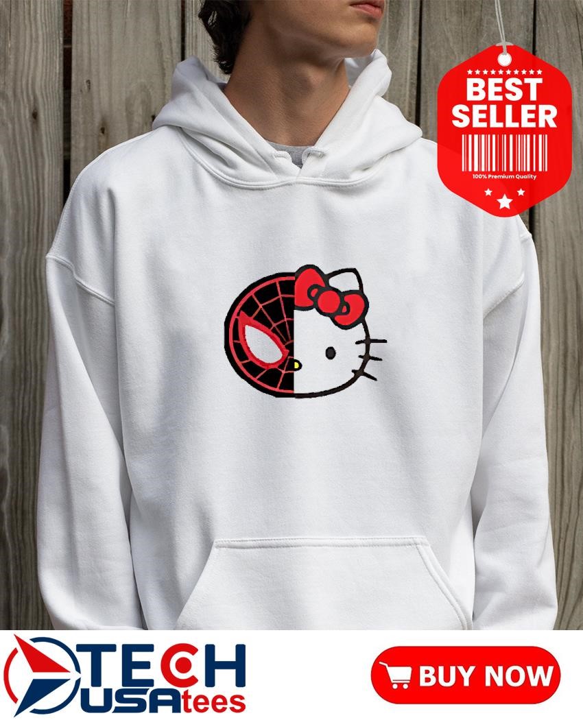 Masculine Hello Kitty Matching Hello Kitty And Spider Man Wallpapers