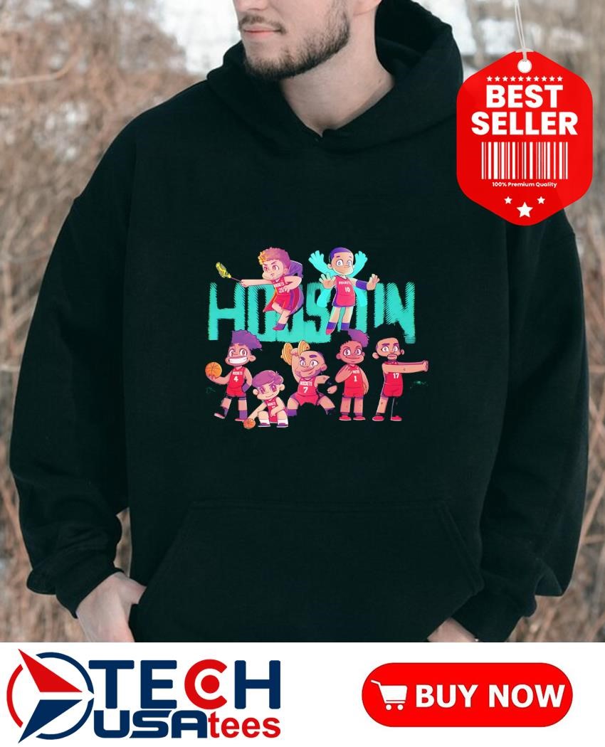 Houston Rockets Team Rocket cartoon shirt, hoodie, sweater, long sleeve ...