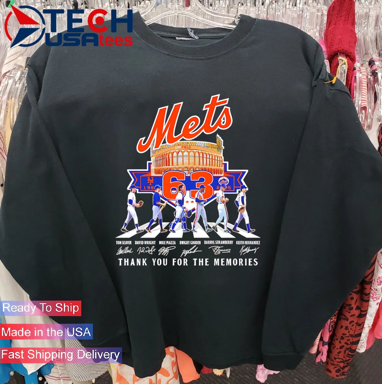 New York Mets abbey road 63 years 1962-2025 thank you for the memories ...